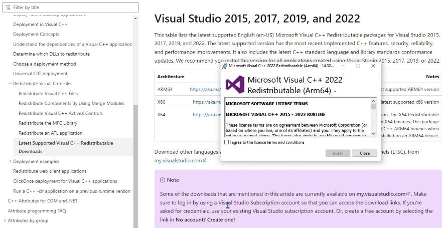 Microsoft Visual C ++ Redistributable được sử dụng để làm gì ...