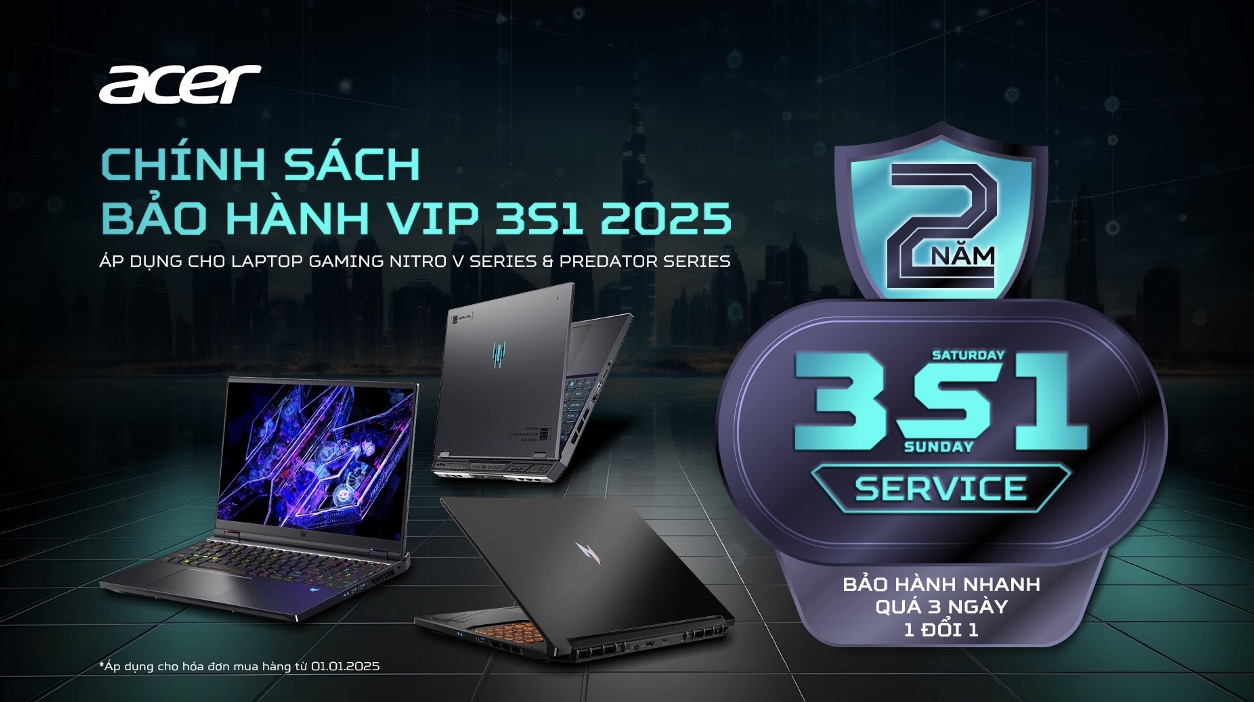 Sức mạnh laptop gaming AI Acer Predator 2025 chinh phục mọi tựa game ...